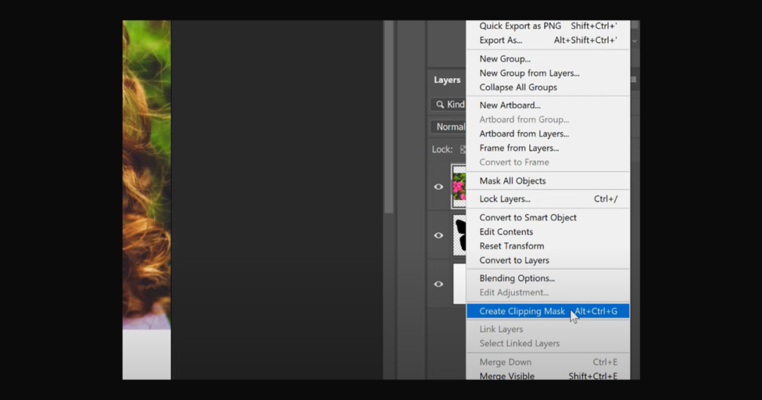 How To Use Clipping Masks in Photoshop