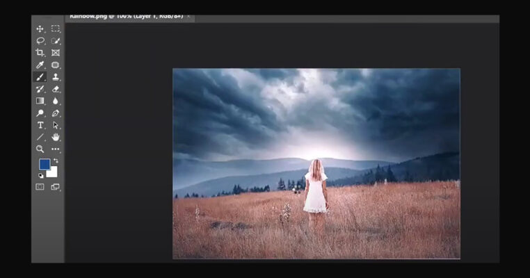 How to Add Rainbow Effect in Photoshop – Photoshop Clipping Mask